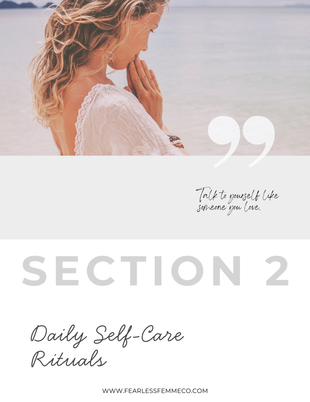 Self-Care Planner - Fearless Femme